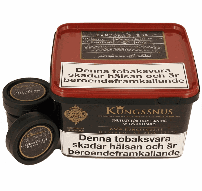 Beställa snus - Pandoras Box batch 002 - Snussatsen från Kungssnus med ...