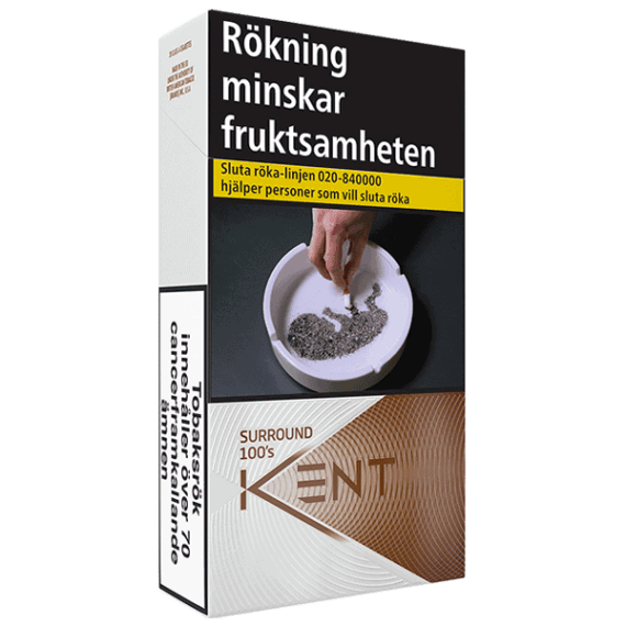 Kent Surround Silver Cigarett - Fraktfritt från Snusfabriken.com