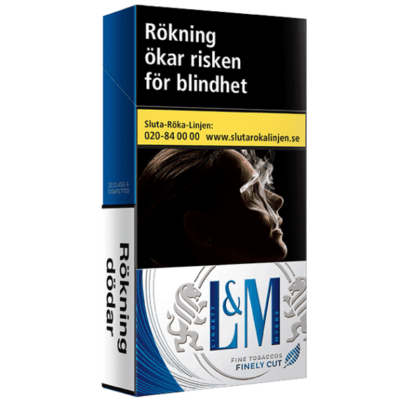 L&M Blue Label 100's Cigarett | Snusfabriken.com ⭐️