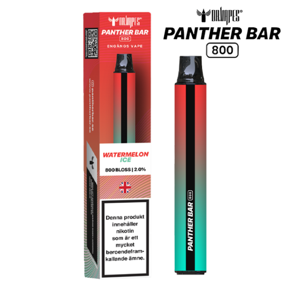 Panther Bar Watermelon Ice 20 mg - Från Snusfabriken.com⭐