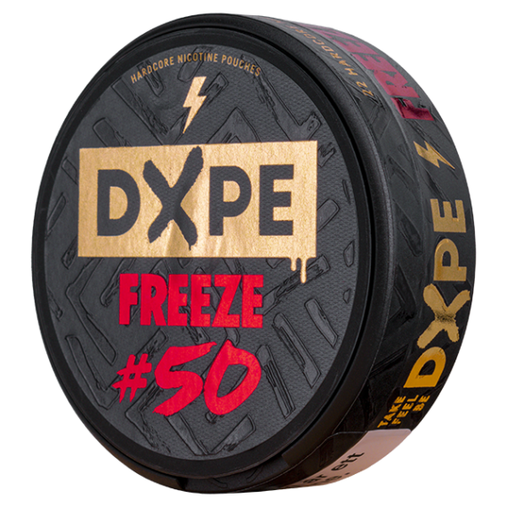 Dxpe Freeze #50 All White Portion | Snusfabriken.com ⭐️