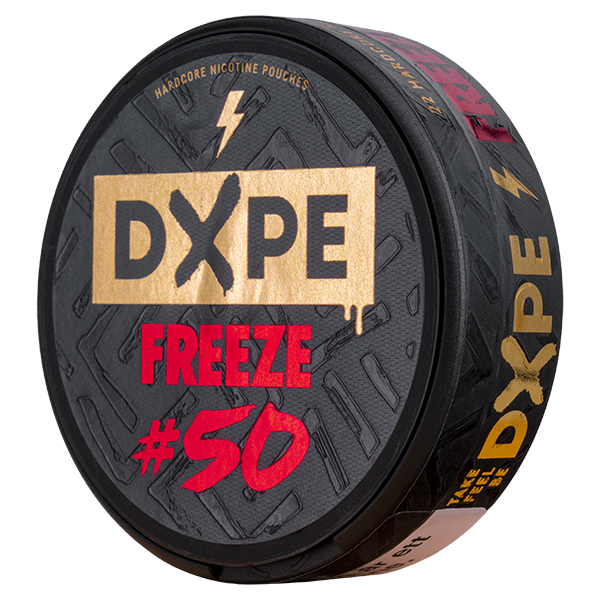 Dxpe Freeze #50 All White Portion | Snusfabriken.com ⭐️