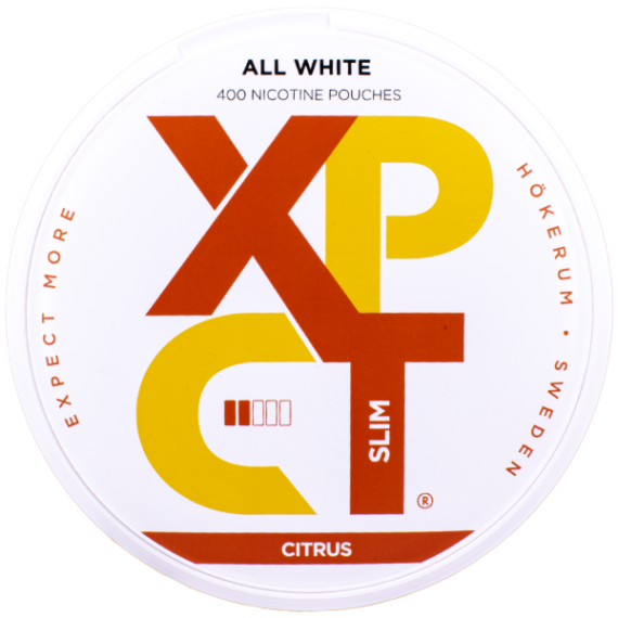 XPCT Citrus Slim All White Mega Dosa | Snusfabriken.com ⭐️