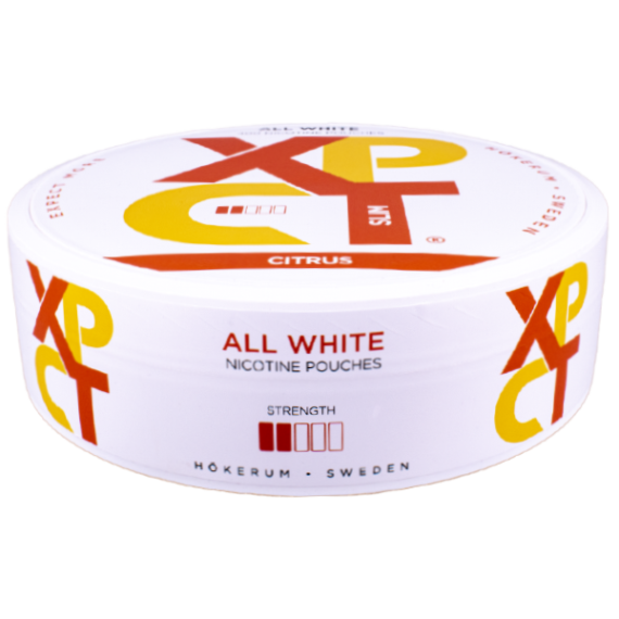XPCT Citrus Slim All White Mega Dosa | Snusfabriken.com ⭐️