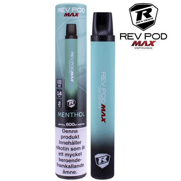 Rev Pod MAX Menthol | Snusfabriken.com ⭐️