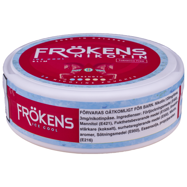Frökens Nikotin Ice Cool Slim | Snusfabriken.com ⭐️