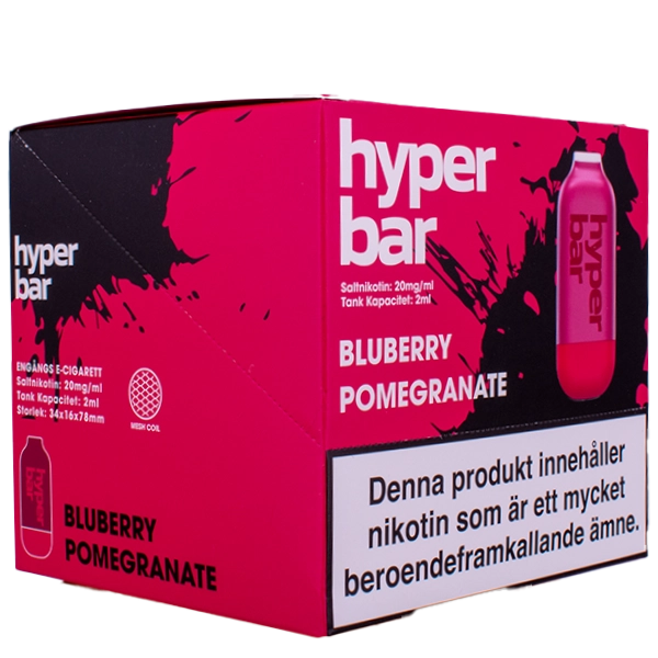 Hyper Bar Mesh Blueberry Pomegrante – 20 mg/ml nikotin