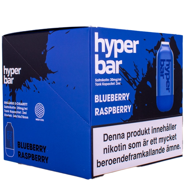 Hyper Bar Mesh Blueberry Raspberry 20 mg ⭐️