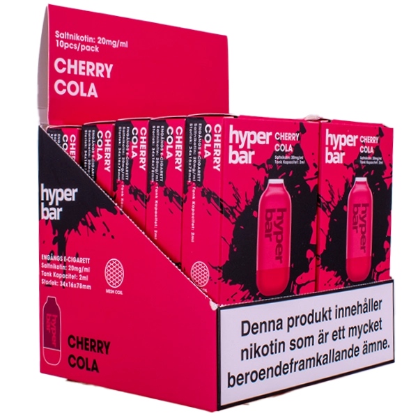Hyper Bar Mesh Cherry Cola - 20 mg/ml nikotin