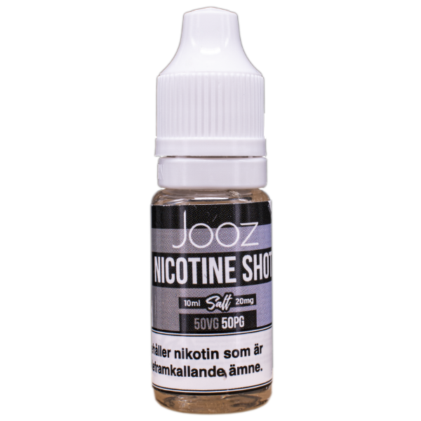 Jooz Nicotine Shot 50/50 VG/PG | Snusfabriken.com ⭐️