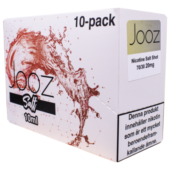 Jooz Nicotine Shot 70/30 VG/PG | Snusfabriken.com ⭐️