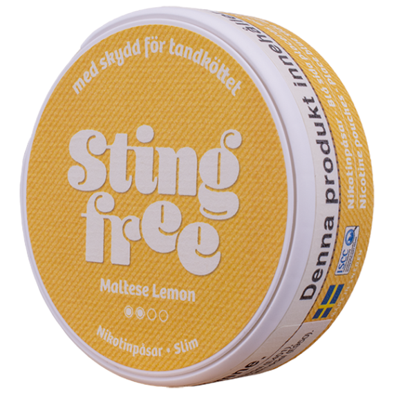 Stingfree Maltese Lemon | Snusfabriken.com ⭐️