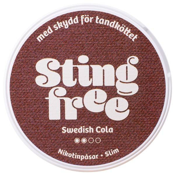 Stingfree Swedish Cola | Snusfabriken.com ⭐️