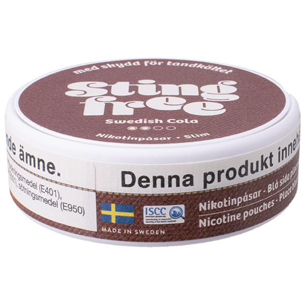 Stingfree Swedish Cola | Snusfabriken.com ⭐️