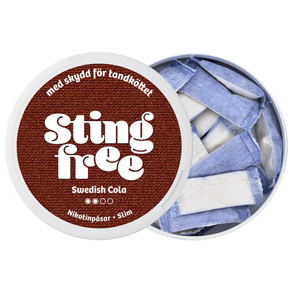 Stingfree Swedish Cola | Snusfabriken.com ⭐️