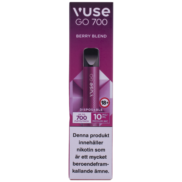 Vuse Go 700 Berry Blend 10 mg | Snusfabriken.com ⭐
