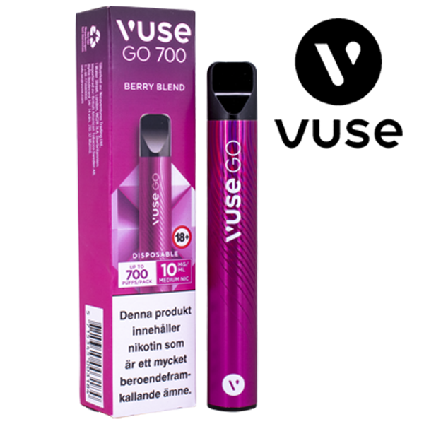Vuse Go 700 Berry Blend 10 mg | Snusfabriken.com ⭐