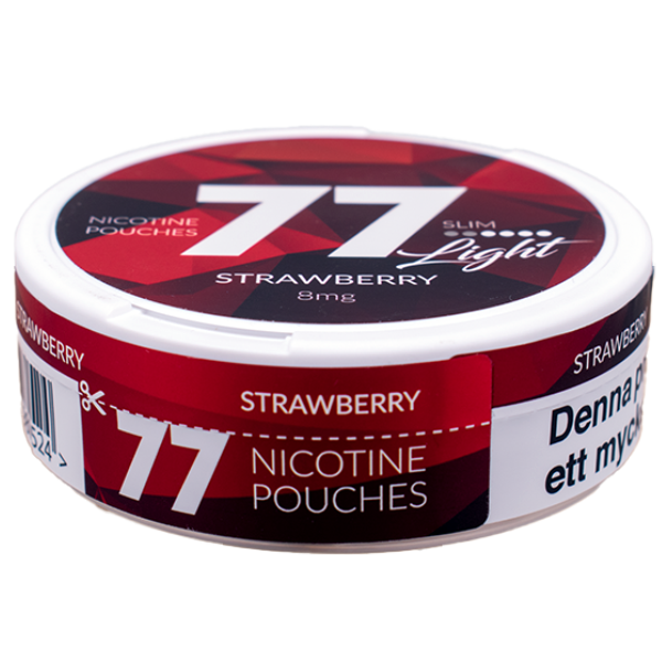 77 Strawberry Slim 8 mg | Köp Fraktfritt ⭐️