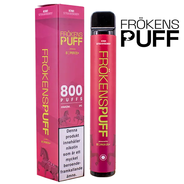 Frökens Puff Kiwi Strawberry 20 mg | Köp Fraktfritt ⭐️