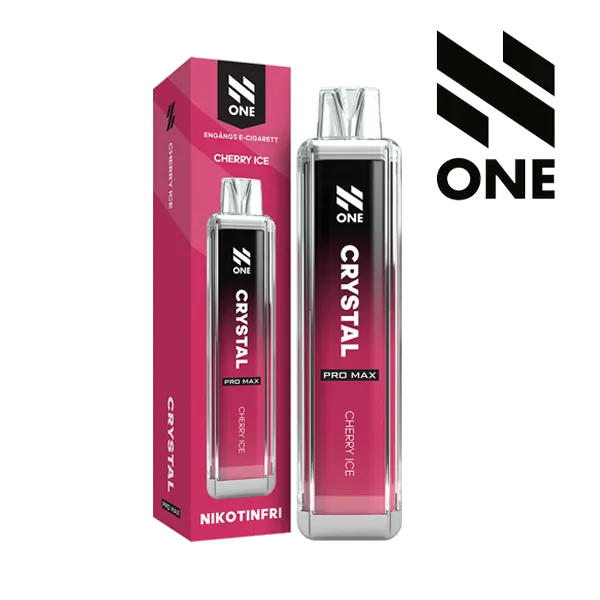 N ONE Crystal Zero Mesh Cherry Ice 0 mg | Köp Fraktfritt ⭐️