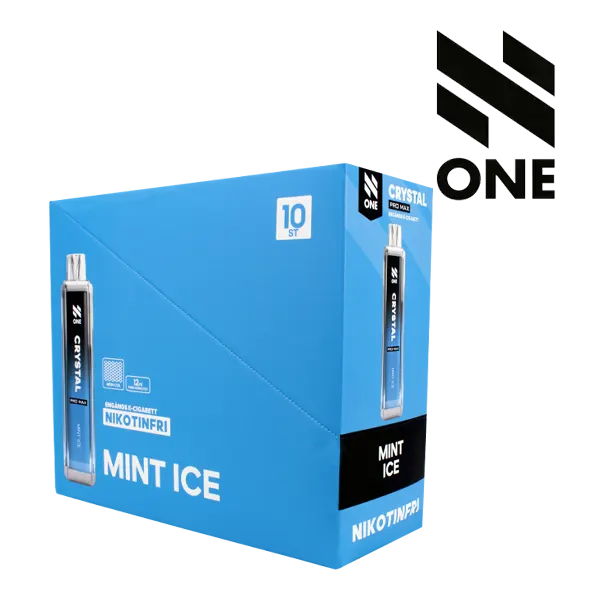 N ONE Crystal Zero Mesh Mint Ice 0 mg | Köp Fraktfritt ⭐️