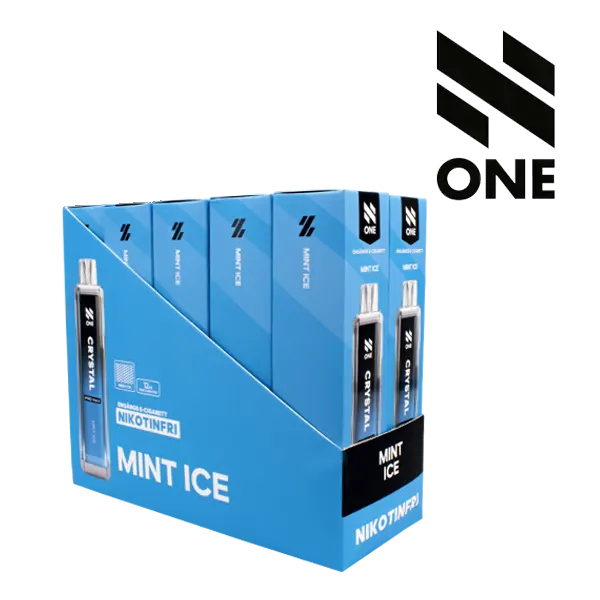 N ONE Crystal Zero Mesh Mint Ice 0 mg | Köp Fraktfritt ⭐️