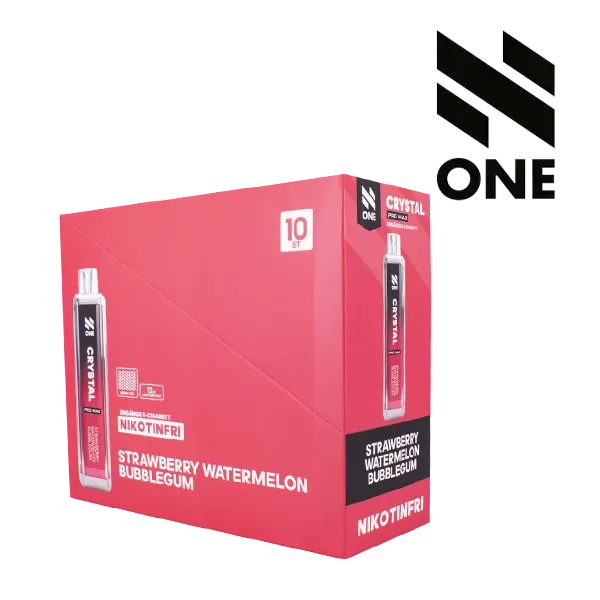 N ONE Crystal Zero Strawberry Watermelon | Köp Fraktfritt ⭐️