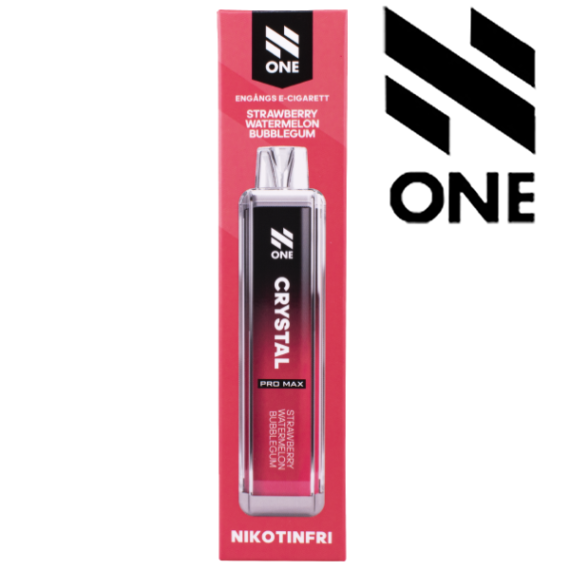 N ONE Crystal Zero Strawberry Watermelon | Köp Fraktfritt ⭐️