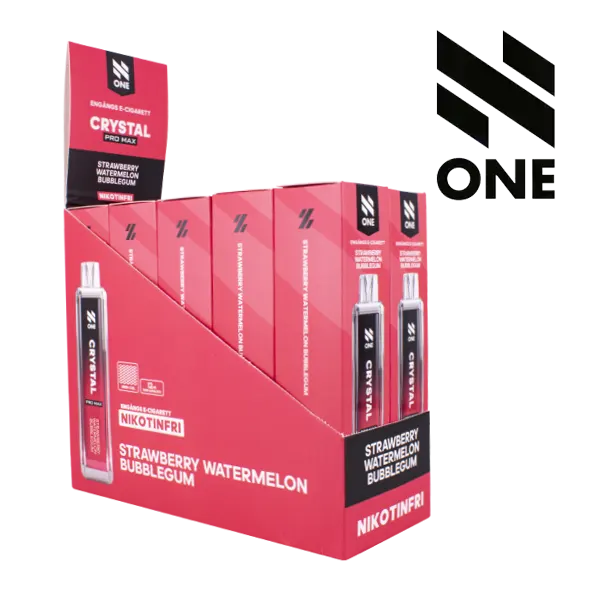 N ONE Crystal Zero Strawberry Watermelon | Köp Fraktfritt ⭐️