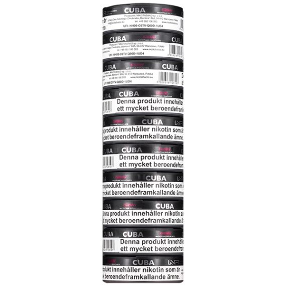 CUBA Cherry Black 43 mg | Köp Fraktfritt ⭐️