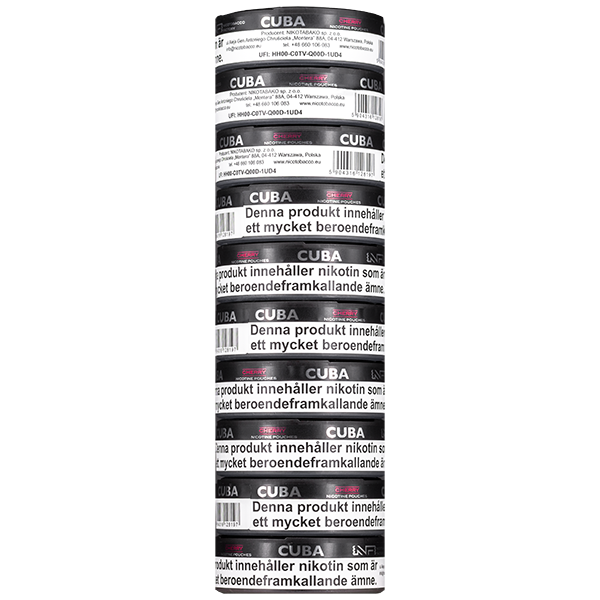 CUBA Cherry Black 43 mg | Köp Fraktfritt ⭐️