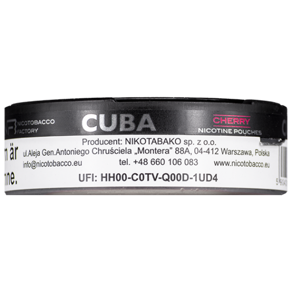 CUBA Cherry Black 43 mg | Köp Fraktfritt ⭐️