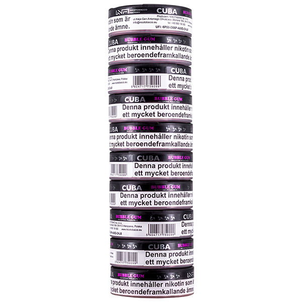 CUBA Bubble Gum Ninja 16.5 mg | Köp Fraktfritt ⭐️