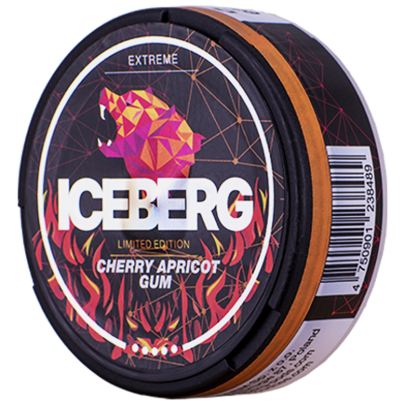 ICEBERG Cherry Apricot Gum Extreme Portion | Köp Fraktfritt ⭐️