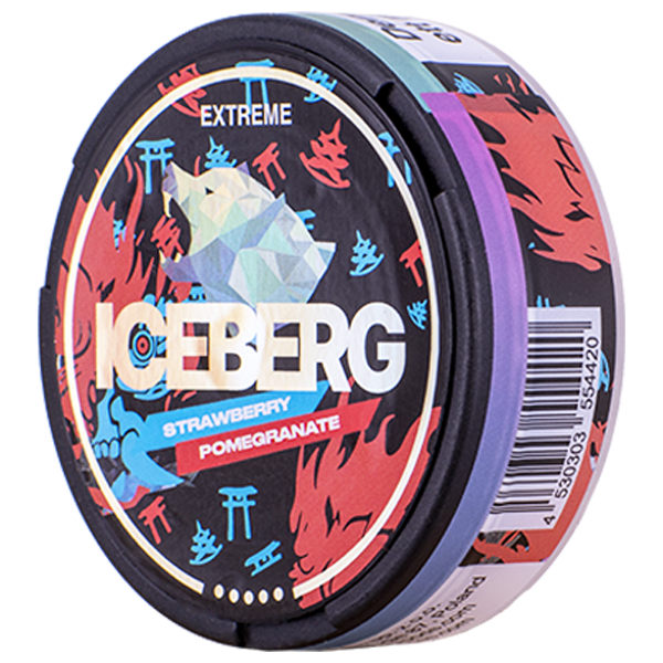 ICEBERG Strawberry Pomegranate Extreme | Köp Fraktfritt ⭐️