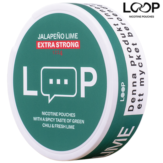 Loop Jalapeno Lime Extra Strong All White | Köp fraktfritt ⭐