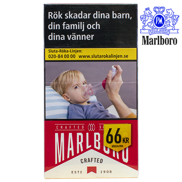 Marlboro Crafted Red 100´s | Köp fraktfritt ⭐️