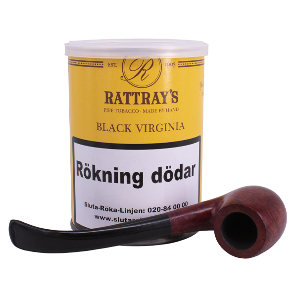 Rattray's Black Virginia | 100 gram från Snusfariken.com | Snabb ...