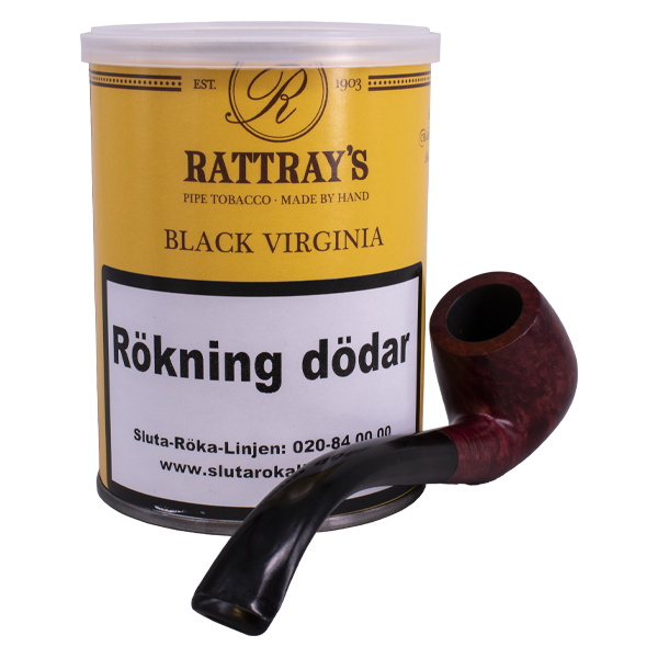 Rattray's Black Virginia | 100 gram från Snusfariken.com | Snabb ...